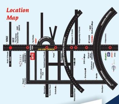 ASR India Projects ASR Hans Meadows Map - Sadashivpet, Hyderabad ...