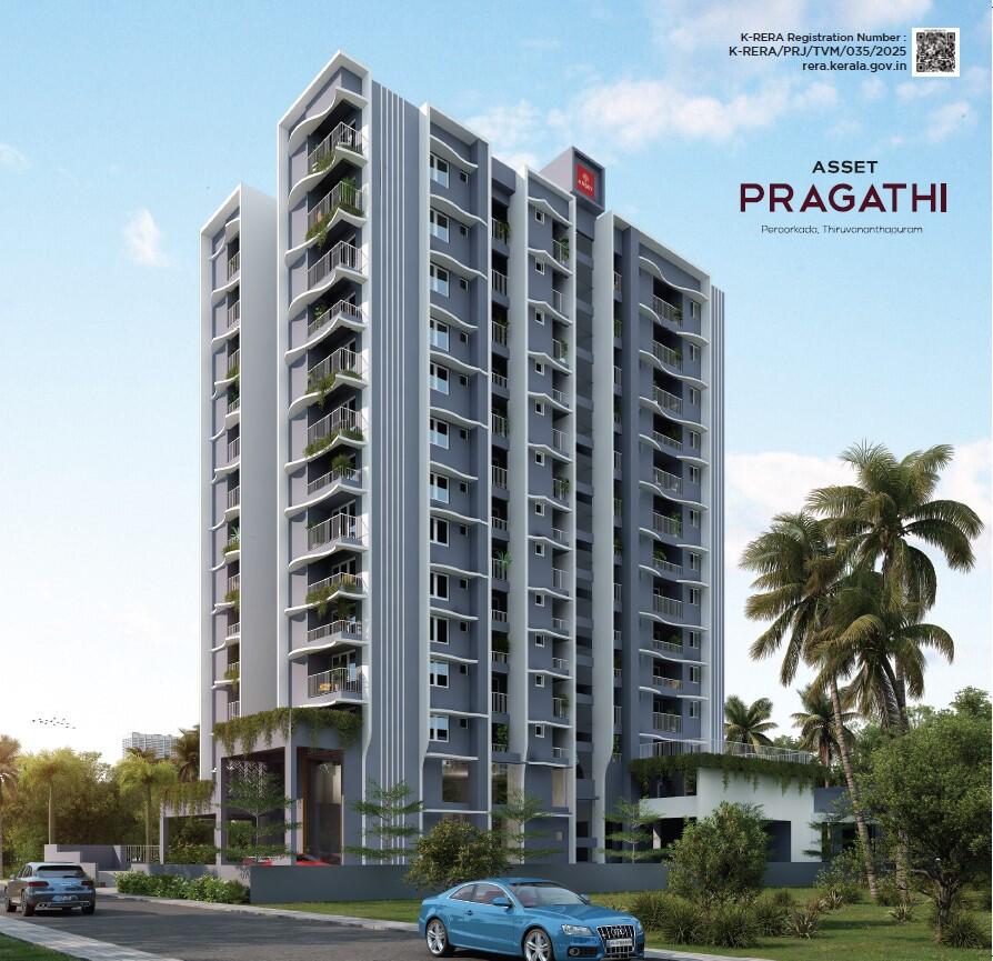 Asset Pragathi Peroorkada, Trivandrum | Price List & Brochure, Floor Plan, Location Map & Reviews
