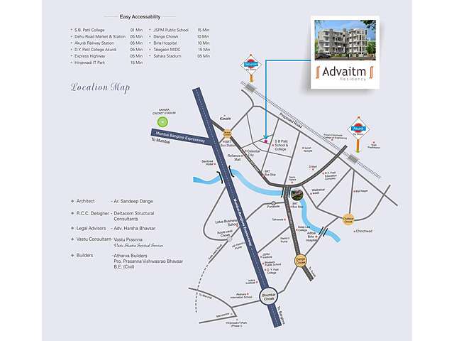 Atharva Advaitm Residency Ravet, Pune | Price List & Brochure, Floor ...