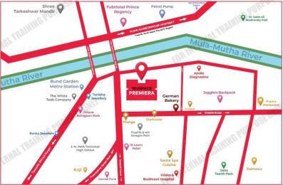 Atharva Enterprises Pune Atharva Truspace Premiera Map - Ghorpadi, Pune Location Map