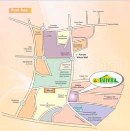 ATZ Properties Builders Atz Estrella Map - Varthur, Bangalore Location Map