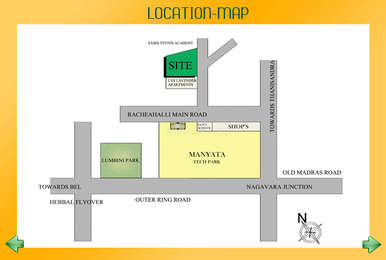 ATZ Properties Builders ATZ Splendor Map - Sinthan Nagar, Thanisandra ...