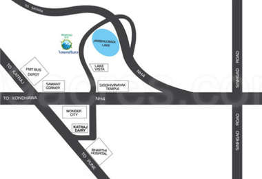 Austin Group Austin Vasundhara Map - Ambegaon, Pune Location Map