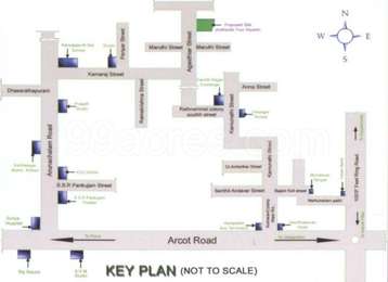 Authentic Builders Authentic Four Square Map - Gandhi Nagar, GST Road ...