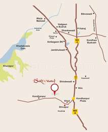 AVBhat Constructs AV Bhat Sukh Vastu Map - Khed Shivapur, Pune Location Map