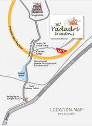 Av Constructions Builders AV Yadadri Meadows Map - Raigiri, Nalgonda ...