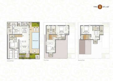 3 BHK Farm house for sale in Avadh Kimberly Palsana Surat - 2000 Sq. Ft.