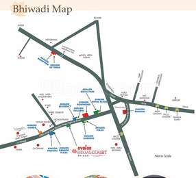 Avalon Group Builders Avalon Regal Court Map - Alwar Bypass Road ...