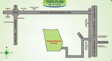 Avani Real Estate Avani Sree Venkateswara Nagar Map - Oragadam, Chennai ...