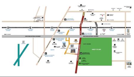 Avant heritage-III Realty LLP Avant Heritage 3 Map - JVLR, Mumbai ...