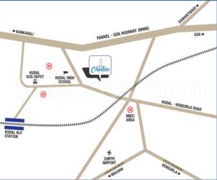 Avdhoot Projects Avdhoot Chintan Map - Kudal, Sindhudurg Location Map
