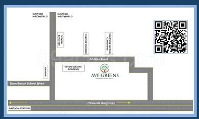 AVF Realty AVF Greens Map - Naigaon East, Mumbai Location Map