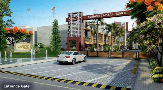 2 BHK Apartment / Flat for sale in Avinash Capital Homes 2 Saddu Raipur ...