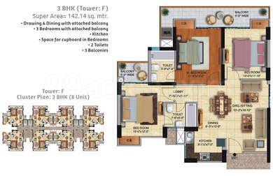 ACE Builders Ace City Floor Plan - Sector 1 Greater Noida West