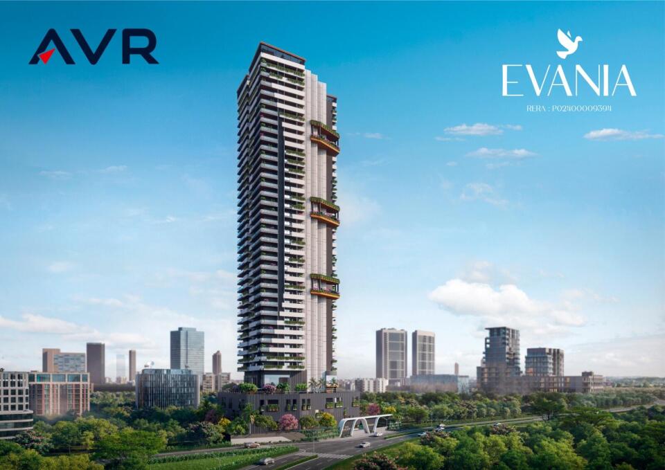 AVR Evania Kokapet, Hyderabad | Price List & Brochure, Floor Plan, Location Map & Reviews