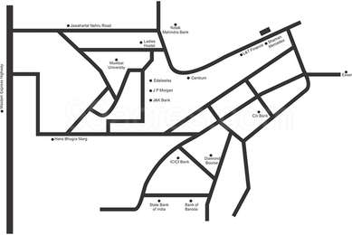 Axis Spaces Builders Axis Spaces Kings Map - Kalina, Mumbai Location Map