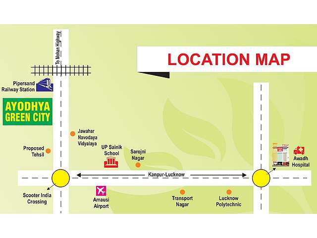 Ayodhya Estate Green City Lucknow, Piparsand Resale Price List, Brochure, Floor Plan, Location ...