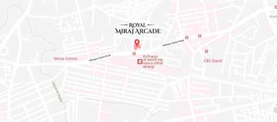 Ayodhya Developers Ayodhya Royal Miraj Arcade Map - Shahupuri, Kolhapur ...