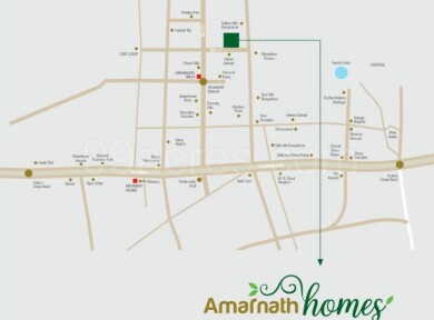 Ayodhya Infra Project Ayodhya Amarnath Homes Map - Vastral, Ahmedabad East Location Map