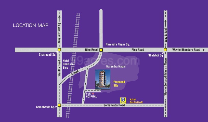 Ayush Glory Nagpur, Narendra Nagar | Price List & Brochure, Floor Plan ...