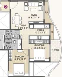 3 BHK Apartment / Flat for sale in B and M Atlantis Ghansoli Mumbai ...