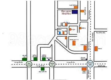 Balaji Associates Rajkot Balaji Shiv Sagar Apartment Map - Manharpura 1 ...