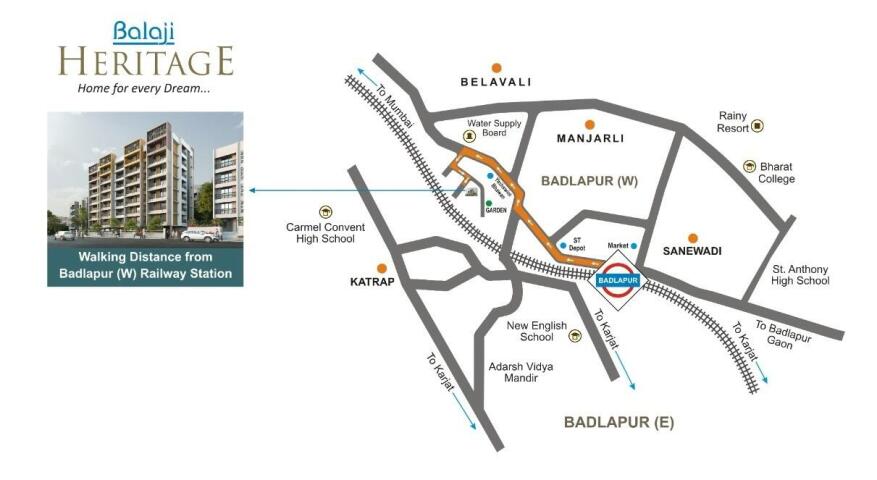 Balaji Heritage Mumbai, Badlapur West | Price List & Brochure, Floor ...