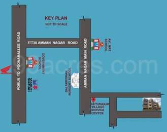 Balu Builders Balu Enclave Map - Kattupakkam, Chennai West Location Map