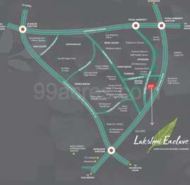 Bangaaru Bhoomi Developers BBD Allure Lakhsmi Enclave Map - Koheda ...