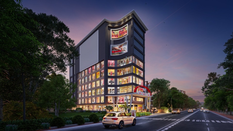 Roys Bansal Square Lalpur, Ranchi - Invest in Shops