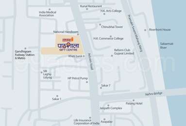 Ready to move Office Space for sale in Basil Krupal Pathshala City ...