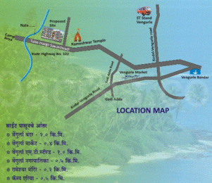 Batu Builders BATU Shri Siddhivinayak Plaza Map - Vengurla, Sindhudurg ...