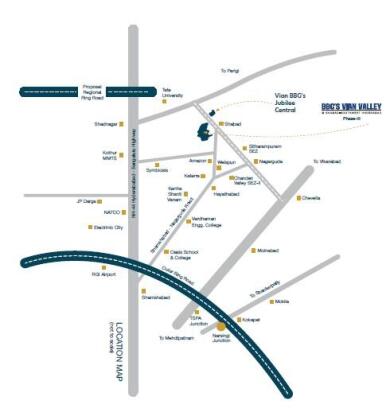 Building Blocks Group BBG Vian Valley Map - Shad nagar, Hyderabad ...