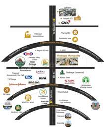 BBG True Green Map - Shamshabad, Hyderabad Location Map