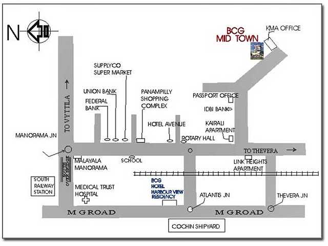 BCG Mid Town Apartment Panampilly Nagar, Kochi Resale Price List ...