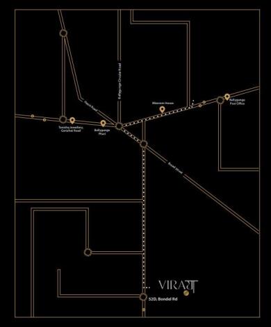 Belani Group, NPR and Kavyashvi Viraya Map - Ballygunge, Kolkata South ...