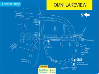 Bengal Omnitech Nirman Builders Bengal Omni Lakeview Map - Boral ...