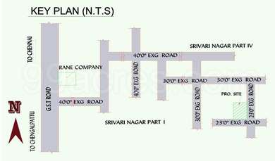 Besh Homes SP Koil Map - Maraimalai Nagar, GST Road Location Map