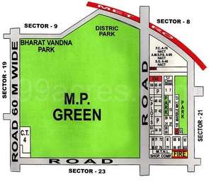 Best Group Best Parkview Plaza Map - Sector-20 Dwarka, Delhi Dwarka Location Map