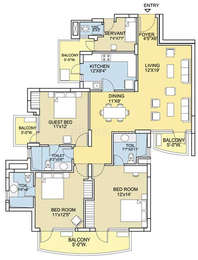 4 BHK Apartment / Flat for sale in Bestech Park View City 2 Sector 49 ...