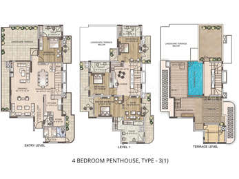 4 BHK Apartment / Flat for sale in Bestech Park View Grand Spa Sector ...