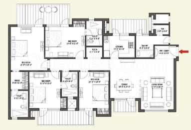 4 BHK Apartment / Flat for sale in Bestech Park View Spa Next Sector-67 ...