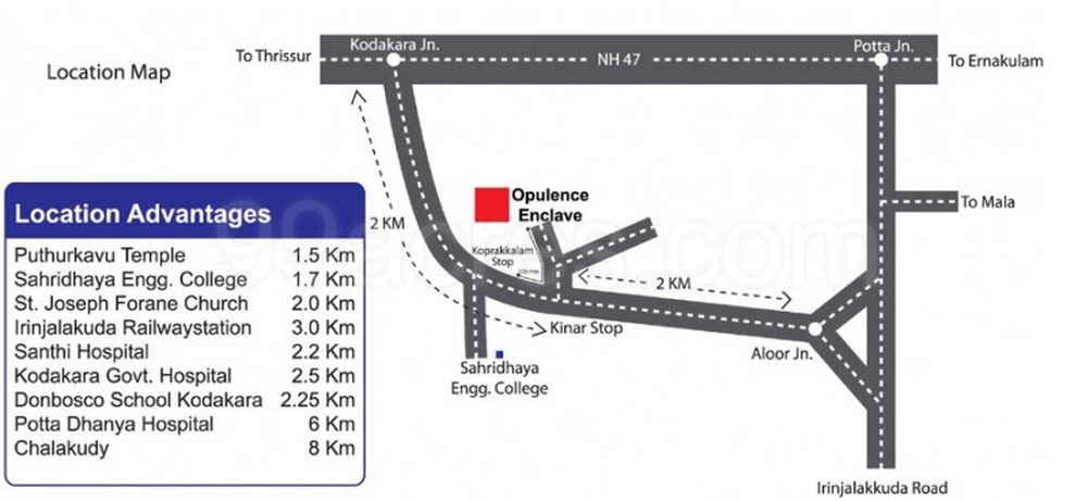 Bestow Opulance Enclave Thrissur, Kodakara | Price List & Brochure ...