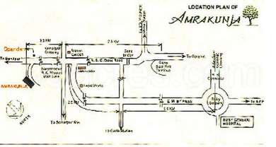 BGA Realtors BGA Amrakunja Map - Sonarpur, Kolkata South Location Map