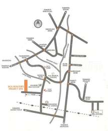 BGA Realtors BGA Amrita Alayam Map - Ranidanga, Siliguri Location Map