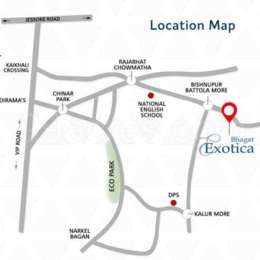 Bhagat Construction Bhagat Exotica Map - Rajarhat, Kolkata East ...
