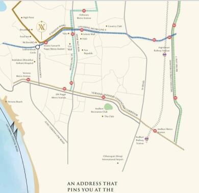 Bharat Infra Builders Bharat Alta Vistas Map - Lokhandwala Andheri West ...
