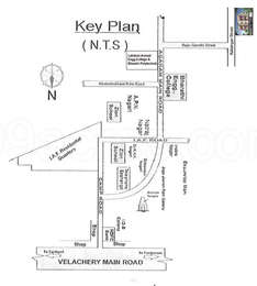 Bharathi Construction Bharathi Manish Apartments Map - Selaiyur ...