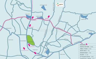 Bhartiya City Builders Bhartiya City The Loft Map - Thirumenahalli ...