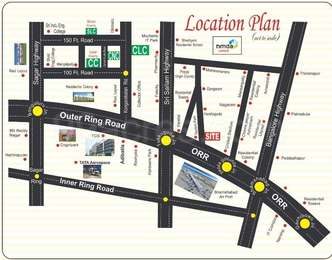 Bhashyam Developers Bhashyam Premium County Ext Map - Shamshabad ...